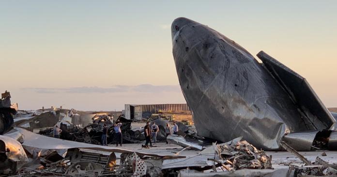 Обломки Starship SN8 показали на видео – новости США