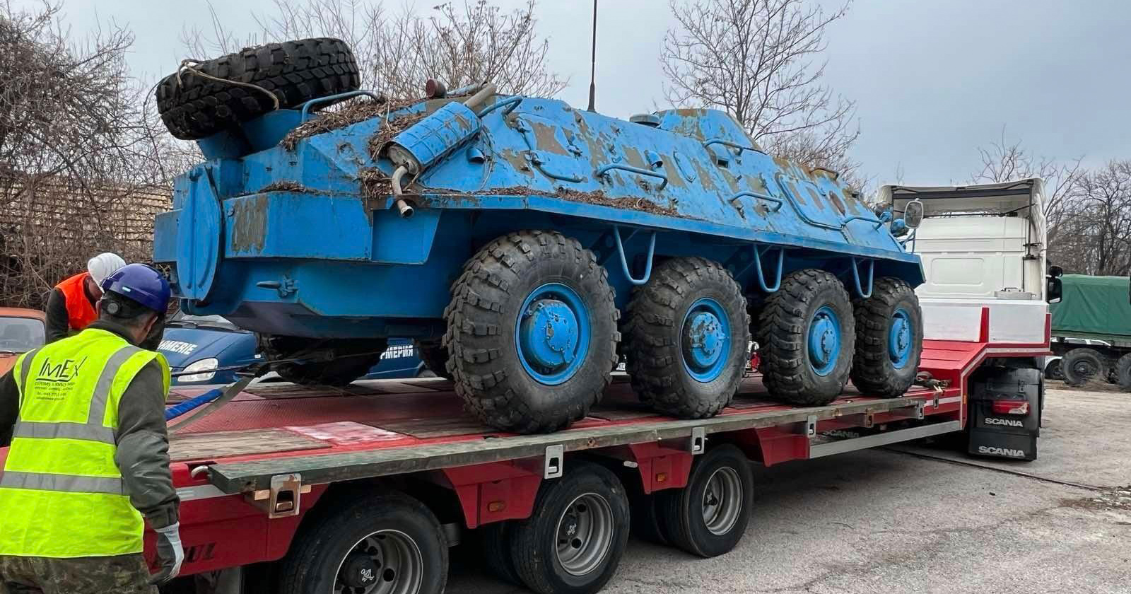 Болгарія розпочала процес передачі Україні старих БТР-60 (ФОТО). Новости Главного-UKR.NET.